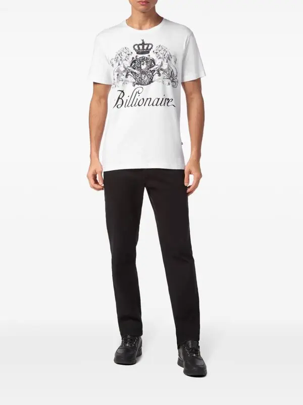 BILLIONAIRE Logo-print Cotton T-shirt