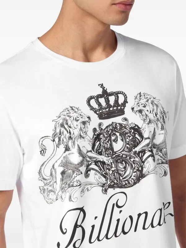 BILLIONAIRE Logo-print Cotton T-shirt