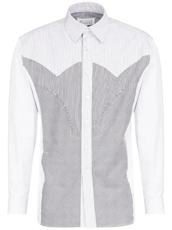 MAISON MARGIELA Striped Shirt - White