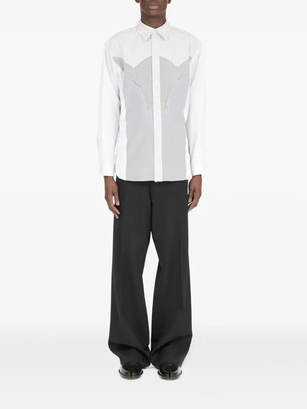 MAISON MARGIELA Striped Shirt - White
