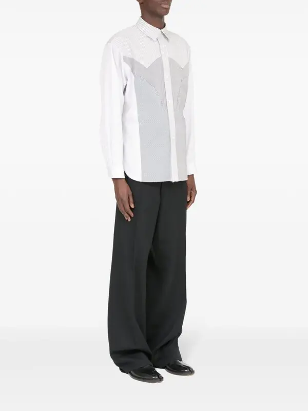 MAISON MARGIELA Striped Shirt - White