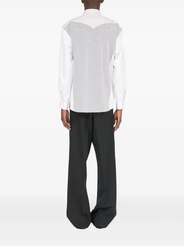 MAISON MARGIELA Striped Shirt - White