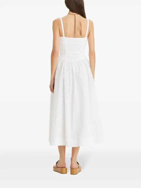 knee length dresses for ladies Constance Broderie Anglaise Midi Dress main image 1