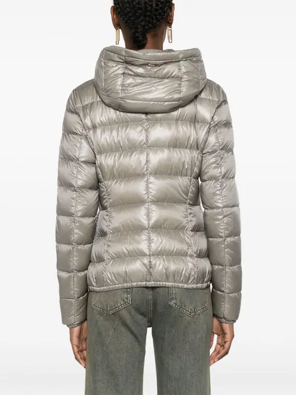 Herno Padded Hooded Jacket - Grey
