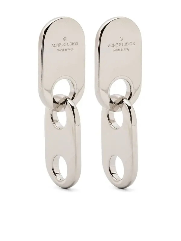Acne Studios Drop Earrings - Silver