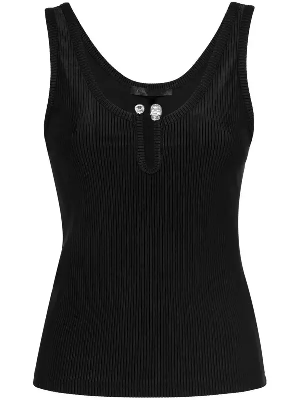 Philipp Plein Pierced Sleeveless Top