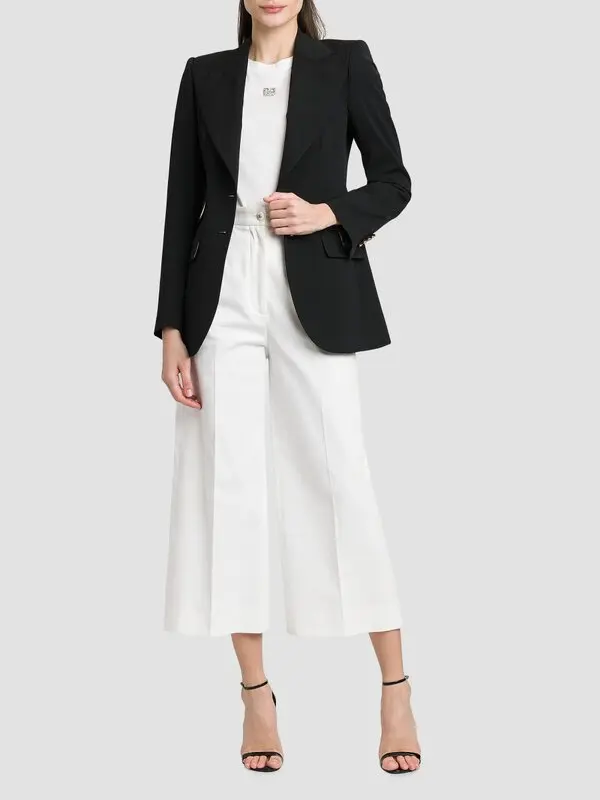 Dolce & Gabbana Single-breasted Wool-blend Jacket
