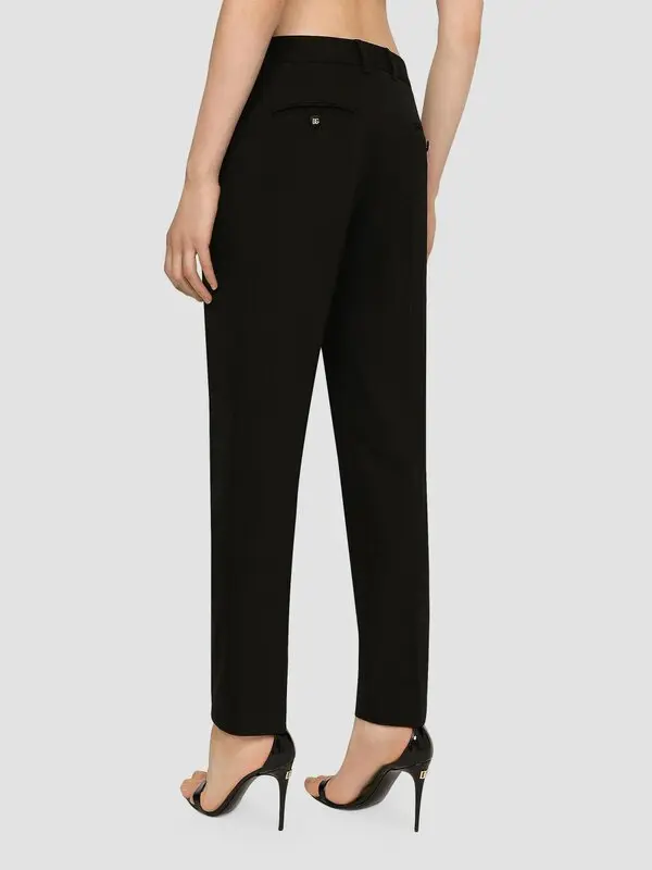 Dolce & Gabbana Wool Tailored Pants