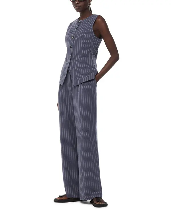 Whistles Lottie Pinstriped Trousers
