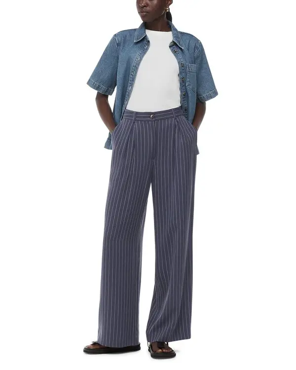 Whistles Lottie Pinstriped Trousers