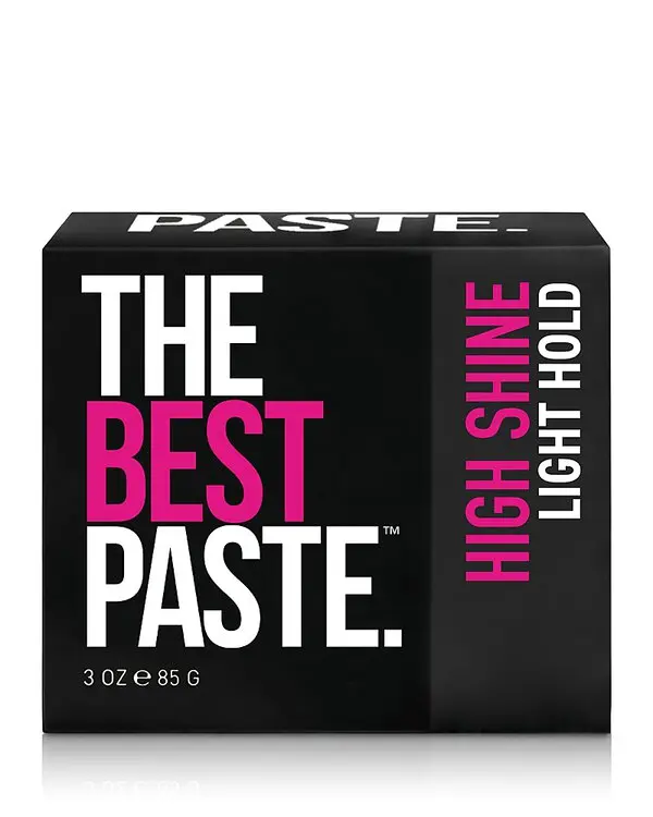 THE BEST PASTE High Shine Light Hold Hair Styling Paste 3 Oz - No Color