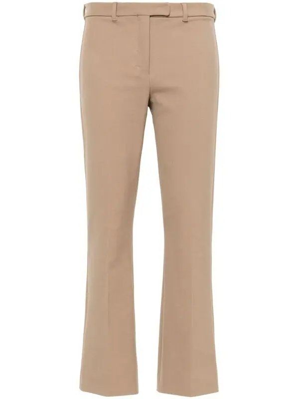 Max Mara Umanita Cropped Trousers - Neutrals