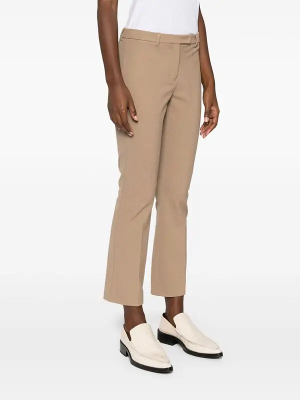 Max Mara Umanita Cropped Trousers - Neutrals