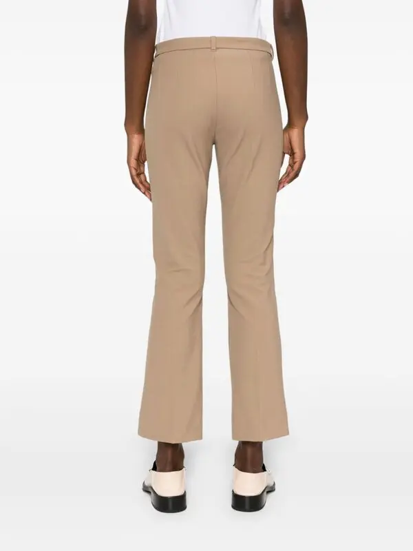 Max Mara Umanita Cropped Trousers - Neutrals