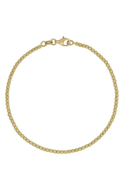 Bony Levy 14k Gold Beaded Bracelet - 14k Yellow Gold
