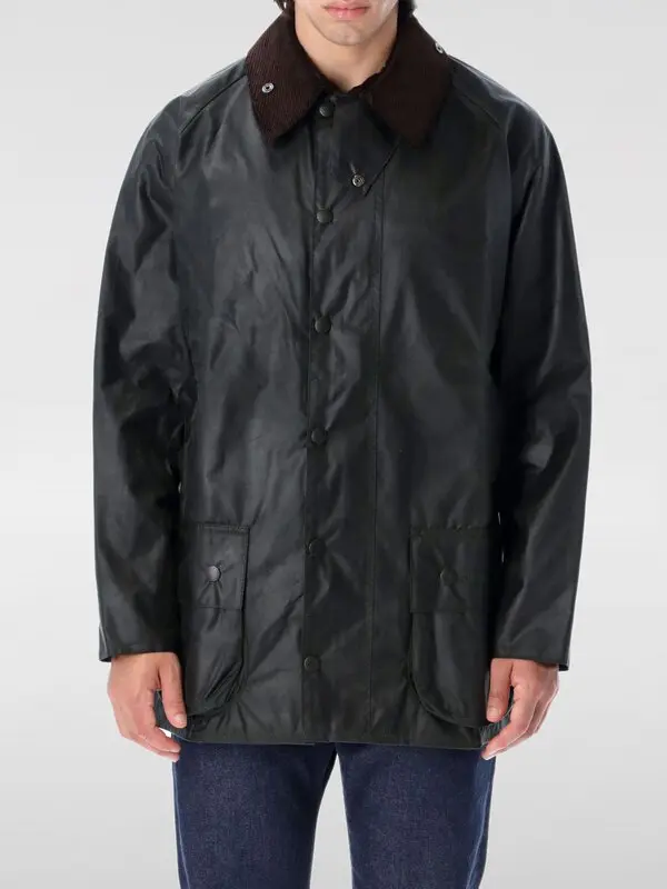Barbour Waxed Cotton Jacket - Sage