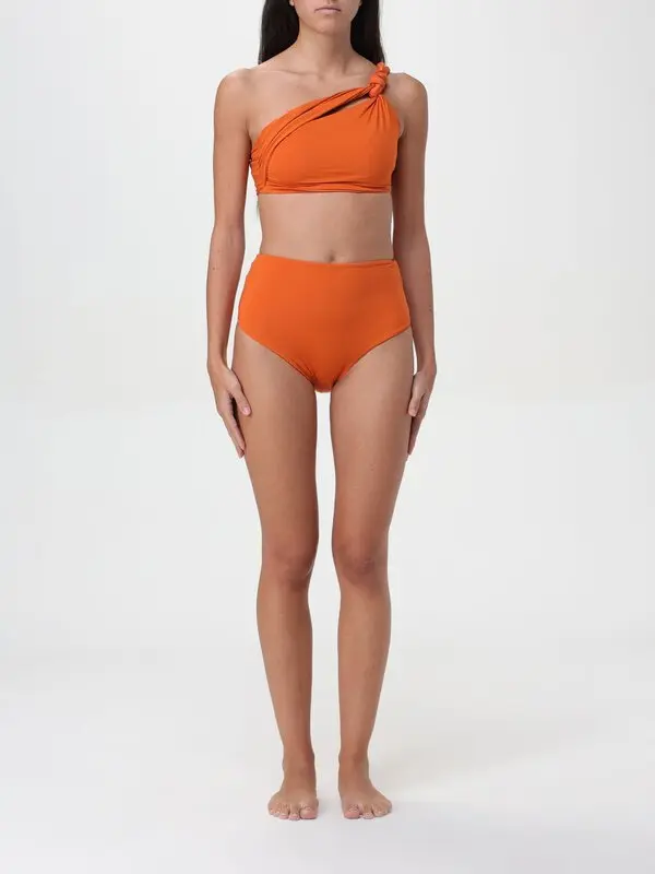MAYGEL CORONEL One-shoulder Two-piece Swimsuit - Orange