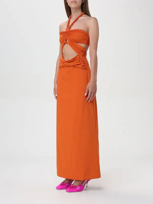 maygel coronel orange dress Maygel Coronel Veranera Dress Golden Honey Size 8