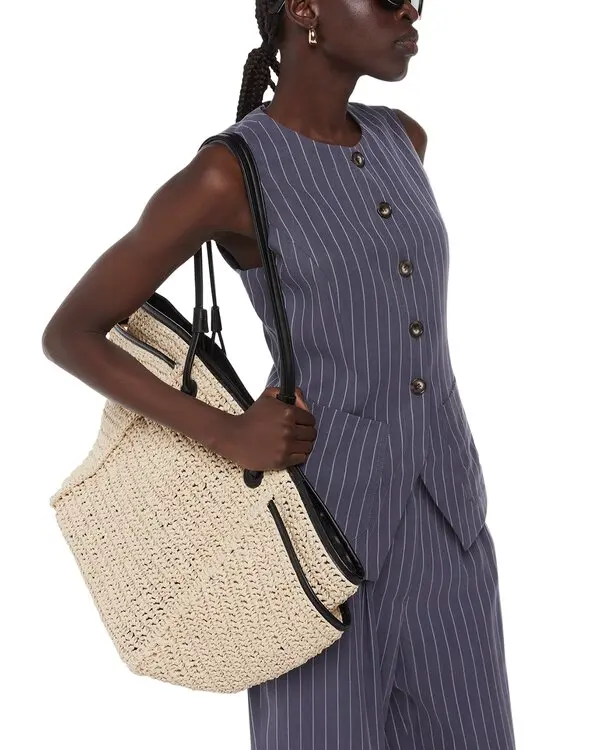 Whistles Lottie Pinstriped Vest