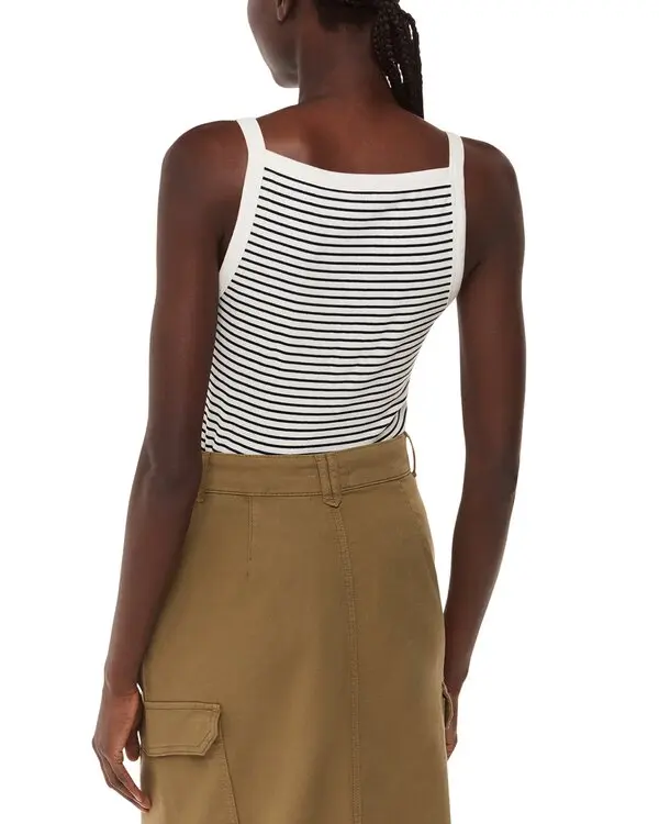 Whistles Striped Sleeveless Top
