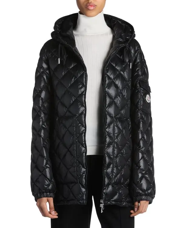 Moncler Quilted Jacket - Black