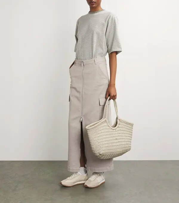 Max & Co. Cotton-blend Cargo Skirt