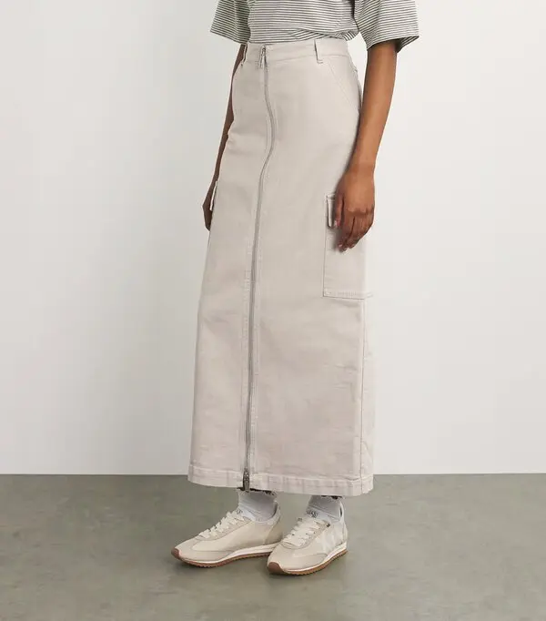 Max & Co. Cotton-blend Cargo Skirt