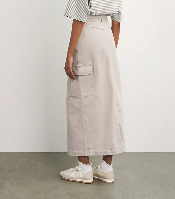 Max & Co. Cotton-blend Cargo Skirt