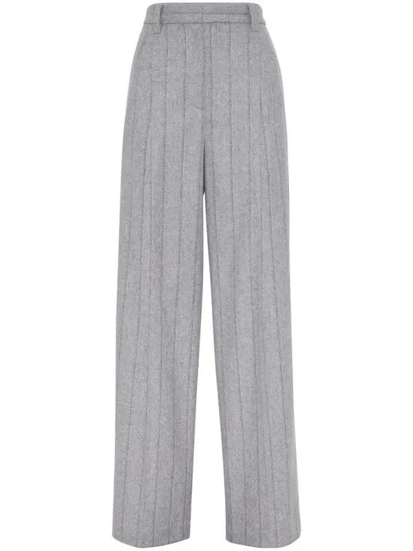 Brunello Cucinelli Pleat-detailing Straight-leg Trousers