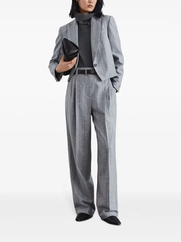 Brunello Cucinelli Pleat-detailing Straight-leg Trousers