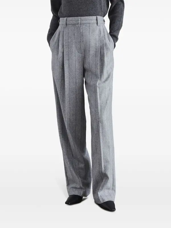 Brunello Cucinelli Pleat-detailing Straight-leg Trousers