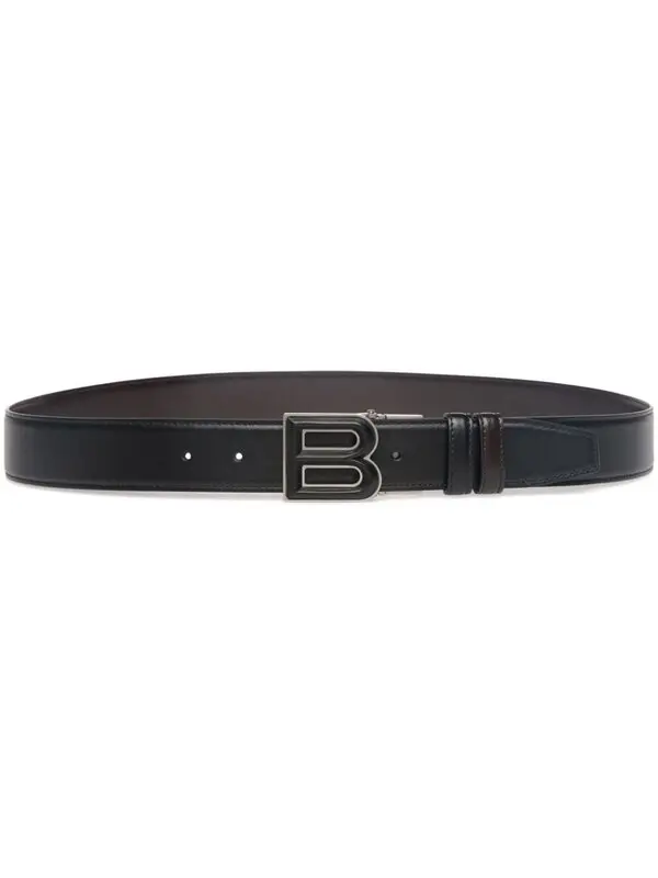 Bally Logo-buckle Leather Belt