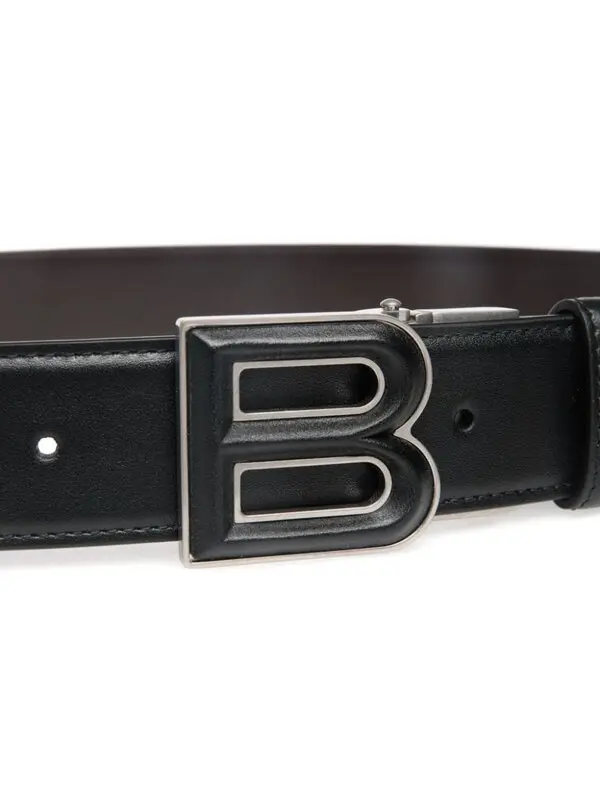 Bally Logo-buckle Leather Belt