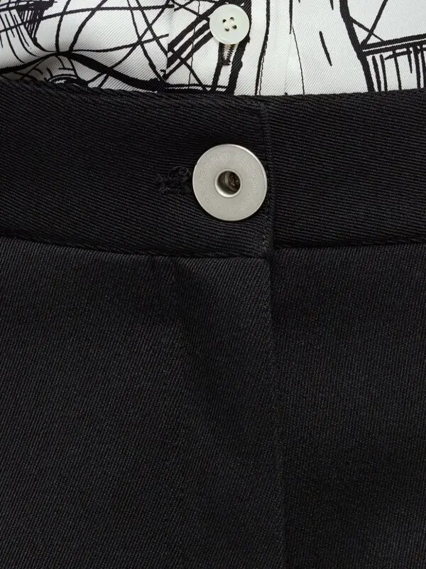 FERRAGAMO Virgin Wool Utility Shorts