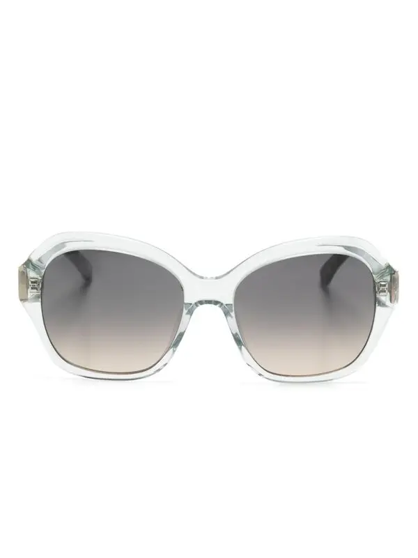 Kate Spade New York Lottie Oversized Sunglasses - Green