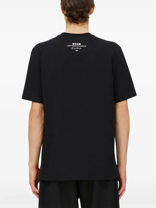 MSGM Graphic-print T-shirt
