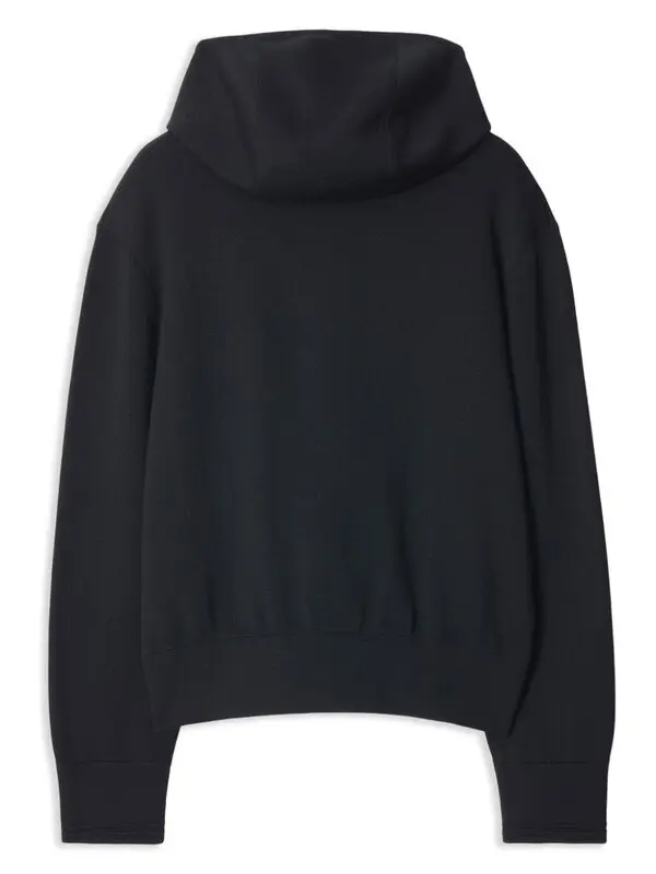 Burberry Logo-embroidered Wool-blend Jacket