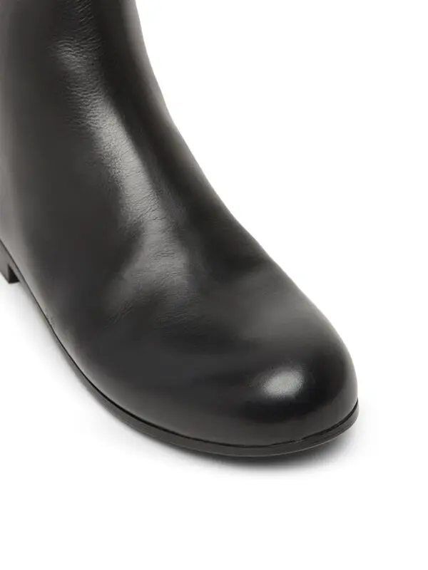 Marsèll Capozucca Leather Ankle Boots - Black