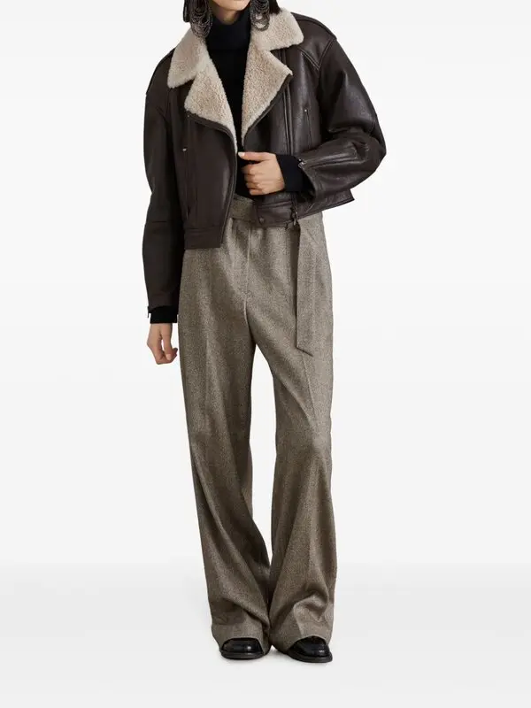 Brunello Cucinelli Herringbone Trousers