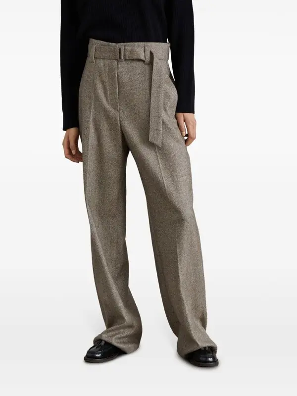 Brunello Cucinelli Herringbone Trousers