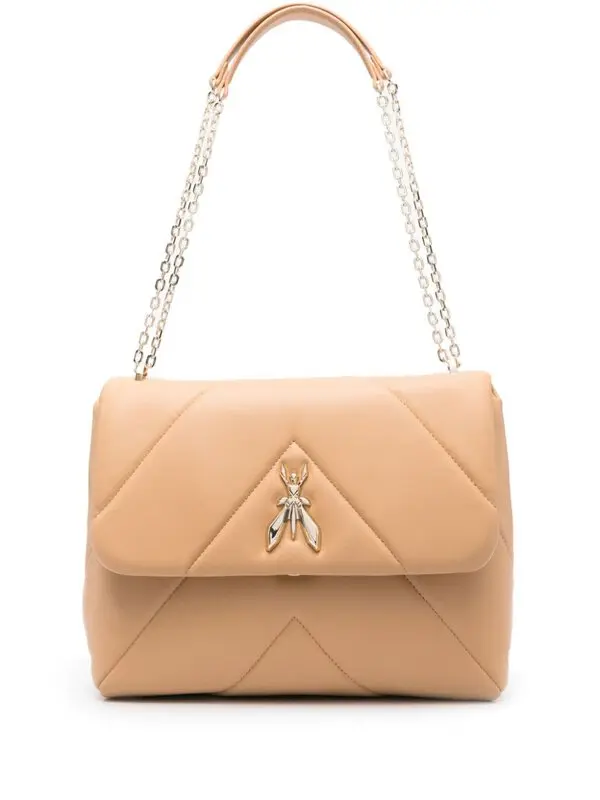 Patrizia Pepe Padded Leather Shoulder Bag