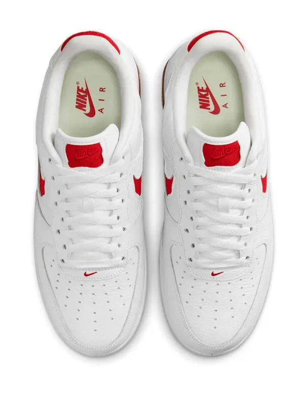 Nike Force 1 Logo-patch Leather Sneakers