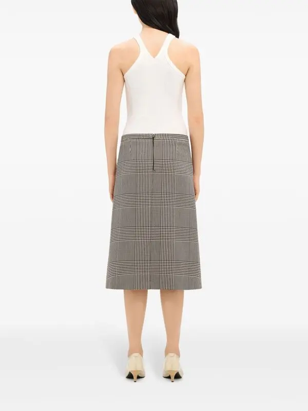 COURREGES Logo-embroidered Ribbed Tank Top - White