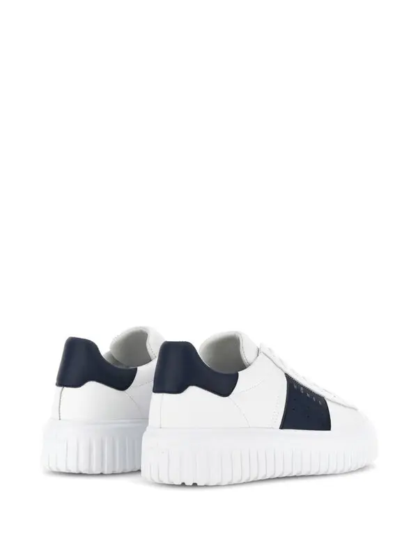 Hogan H-stripes Leather Sneakers