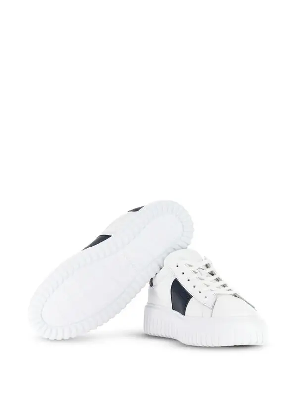 Hogan H-stripes Leather Sneakers