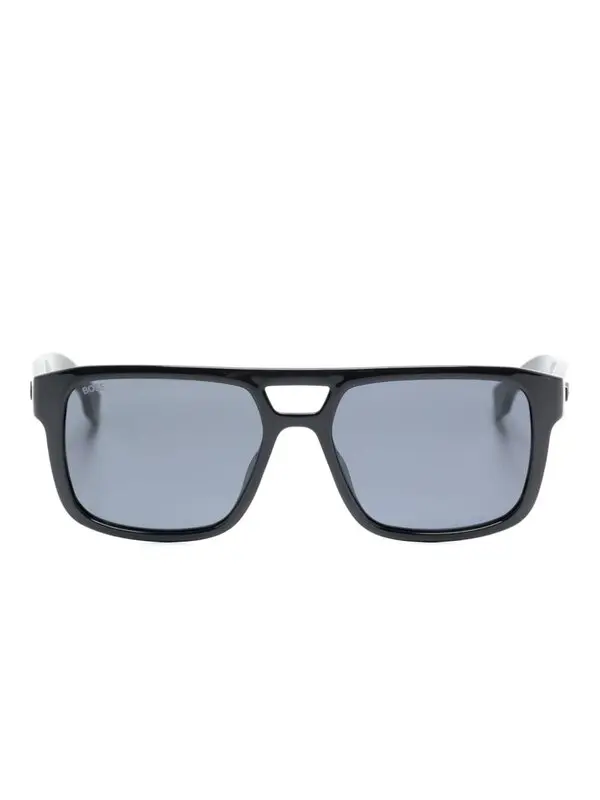 BOSS Pilot-frame Sunglasses - Black