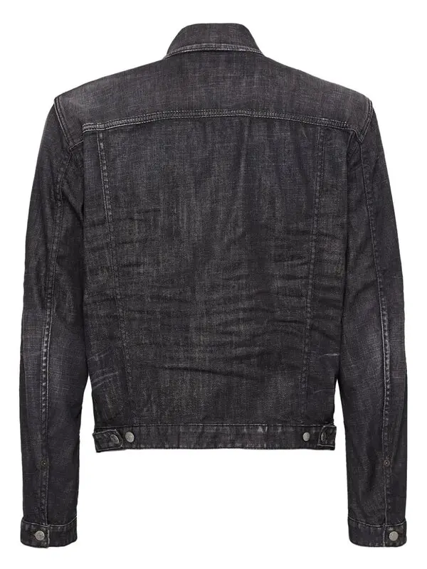 Dsquared2 Distressed Denim Trucker Jacket