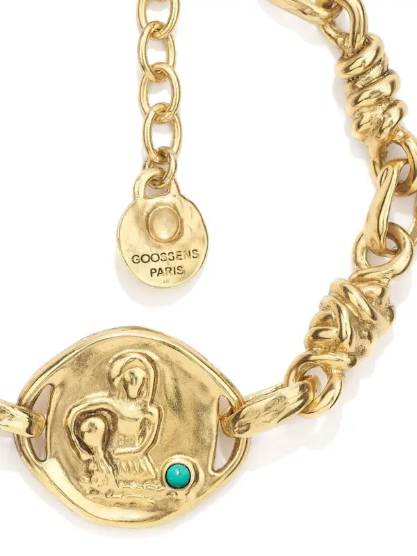 GOOSSENS Talisman Astro Aquarius Coin Bracelet