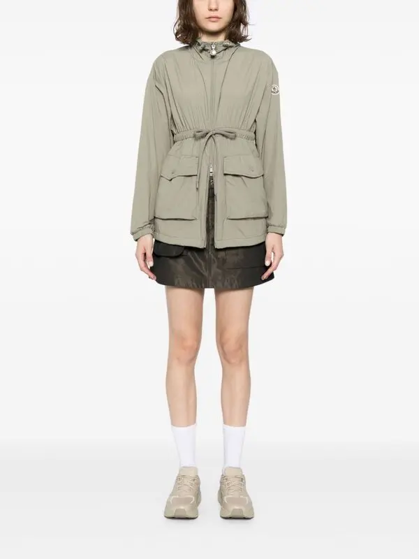 Moncler Iadi Parka Jacket - Green