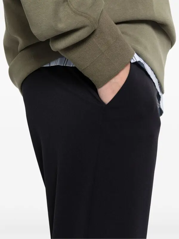 BOSS Pressed-crease Slim-fit Trousers